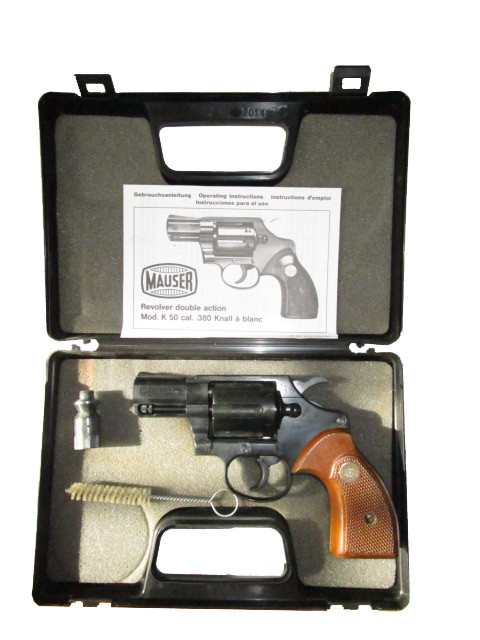 Mauser Mod.K50 cal. .380 knall,Brucklacher.eu
